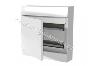 rozvodnice nástěnná IP41/36M (18x2) ABB Mistral41W vč. N/PE, plná dvířka