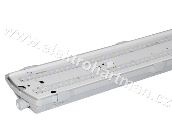 svítidlo LED TREVOS FUTURA 2.4ft PC Al 6400/840, IP66, 42W, 5620lm ...